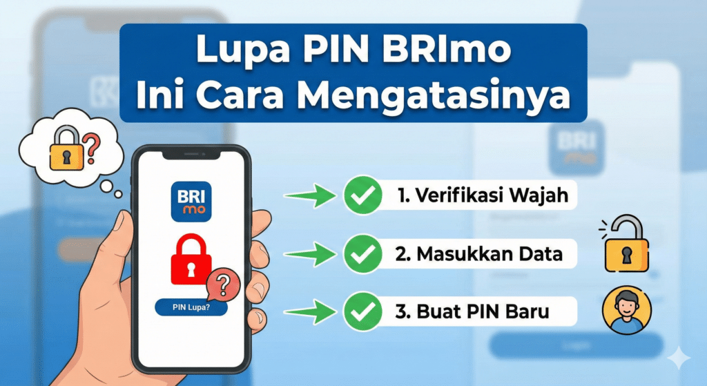 Lupa PIN BRImo Ini Cara Mengatasinya Tanpa Harus Ganti Rekening